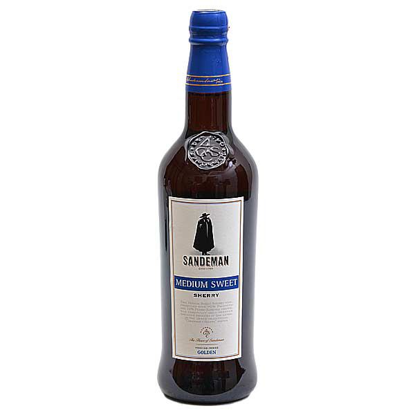Sherry lieblich Sandeman Sherry Rich Golden Spanien Jerez - gourmet ...