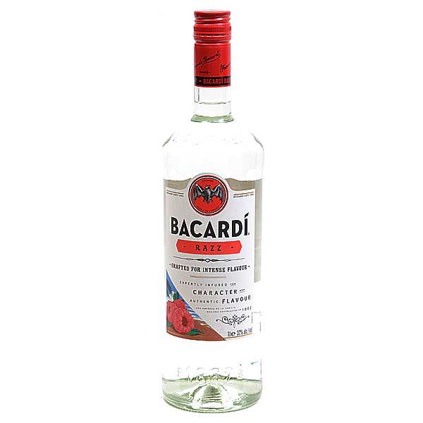 Bacardi RAZZ Rum 1,00l Deutschland - gourmet-weinhandel